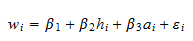 Linear regression models