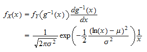 Log-normal distribution | Properties and proofs